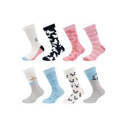Camano M&auml;dchen Socken, Gr. 35pink icing, Baumwollmischung, gemustert, Socken, verschiedene Designs, Mutlipack