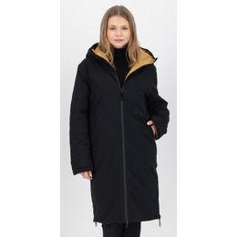 LPO Damen Steppjacke "NAKITA WMN Wendemantel Steppmantel", braun, Gr. 42, Web, 100% Polyester, Jacken, Wendemantel