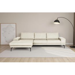 Ecksofa DIE PLANBAR, B:310cm H:86cm T:180cmtorro wei&szlig;, Wohnzimmer, Sofas, "PN-EM20061; wahlweise frei im Raum stellbar", wahlweise mit echt bezogenem