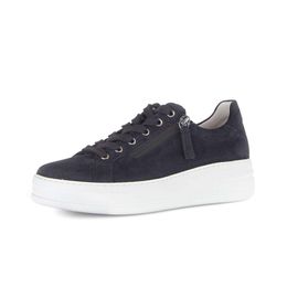 Gabor Damen Sneaker "Sneaker low", Gr. 42,5blau, Schuhe