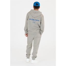 LES'ARCS Jungen Sweathose "Abeni"grau, Gr. 140, unifarben, 45% Polyester, 35% Baumwolle, 20% Polyester, Hosen, mit relaxter Passform