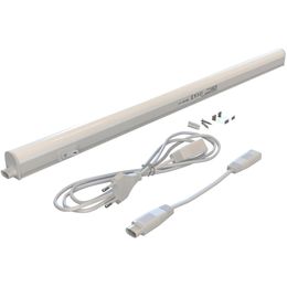 Briloner Leuchten LED Unterbauleuchte "2379086 TOOK", schwarz, Leuchten, LED Lichtleiste, 58,5x2,2x3cm, Wei&szlig;, 8W, K&uuml;che, Schrank, Unterschrank