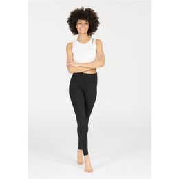 ENDURANCE ATHLECIA ATHLECIA Damen Funktionstights "Lisryan"schwarz, Gr. 34, unifarben, 77% Polyester, 23% Elasthan, Hosen, in atmungsaktiver Qualit&auml;t