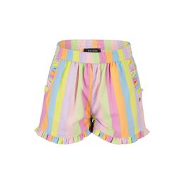 Blue Seven M&auml;dchen Shortsazalee, Gr. 134, gestreift, Web, Obermaterial: 100% Baumwolle, Hosen