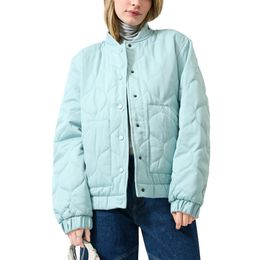 QS Damen Steppjackesage gr&uuml;n, Gr. M, unifarben, Web, Obermaterial: 100% Polyester. Futter: 100% Polyester, Jacken, im Blouson-Style und mit