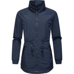 Ragwear Damen Outdoorjacke "Tacy", blau, Gr. XXL, Obermaterial: 100% Polyester; Innenfutter: 100% Polyester, Jacken, wasserdichte Damen
