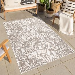 Outdoorteppich Carpet City "Outdoor 469", beige, B:280cm H:5mm L:380cm, Polypropylen, Teppiche, Outdoorteppich, L&auml;ufer, UV-best&auml;ndig, Flachgewebe, auch quadratisch, In- und Outdoor