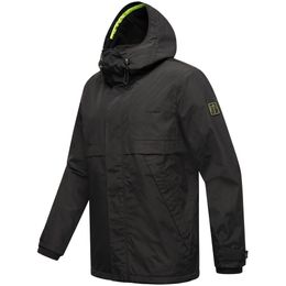 STONE HARBOUR Herren Regenjacke "Zanjaar", schwarz, Gr. M, Obermaterial: 100% Nylon. Innenfutter: 100% Polyester. &Auml;rmelfutter: 100% Polyester,
