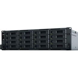 Synology NAS-Server "RS4021xs+ 16-bay NAS-Rack", schwarz, B:48,2cm H:13,23cm T:65,65cm, NAS-Server, NAS-Server