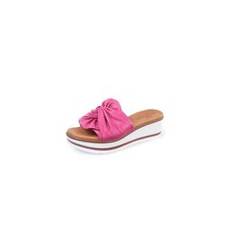 Peter Hahn - Pantolette, pink, Gr. 40 - Leder