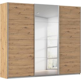 Schwebet&uuml;renschrank Rauch "Kleiderschrank Schrank Garderobe Schlafzimmerschrank CORTONA", eiche artisan, B:271cm H:229cm T:62cm, Holzwerkstoff, Schr&auml;nke, Schwebet&uuml;renschrank, in 3 Ausstattungen BASIC/CLASSIC/PREMIUM (SOFT-CLOSE) MADE IN GERMANY, Topseller