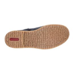 Rieker Damen Schn&uuml;rstiefelette, Gr. 36, blau, Lederimitat, Schuhe, Blockabsatz, Schn&uuml;rboots mit modischen Ziern&auml;hten