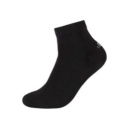 s.Oliver Herren Kurzsocken "Kurzsocken 6er Pack", Gr. 47, schwarz, 76% Baumwolle, 23% Polyamid, 1% Elasthan, uni, Socken