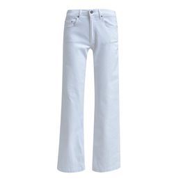 Smith & Soul SMITH & SOUL Damen Weite Jeans, wei&szlig;, Gr. 28, unifarben, Denim/Jeans, Material: 92% Baumwolle, 6% Elastomultiester, 2% Elasthan, Jeans