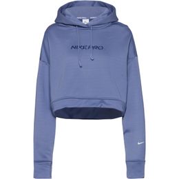 Nike NP TF FLC Hoodie Damen - Gr&ouml;&szlig;e L - blau
