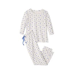 Tchibo - Pyjama - Damen - Gr. S - creme