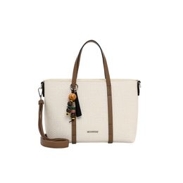 Emily & Noah Shopper EMILY & NOAH "Shopper E&N Johanna", Damen, Gr. B/H/T: 32cm x 20cm x 10cm 0, beige (ecru 320), Polyurethan, Taschen Shopper
