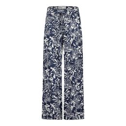 Blue Seven Damen Stoffhose "Blue Seven Stoffhose"5950, nachtblau, Basic, Gr. 44, 100% Viskose, Hosen