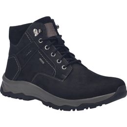 Josef Seibel Herren Stiefelette "Leroy 52, schwarz-kombi", Gr. 46, schwarz, Obermaterial: 100% Rindsleder Leather cow., Schuhe