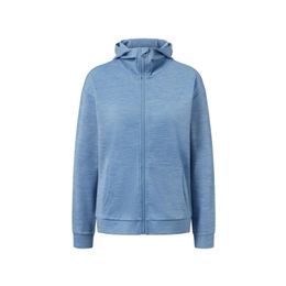 Tchibo - Kapuzenjacke mit RWS-zertifizierter Wolle - Damen - Gr. L - hellblau