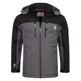 Arctic Seven Herren Softshelljacke "ASSurvivo", schwarz, Gr. S, Obermaterial: 96% Polyester, 4% Elasthan. Innenseite: 100% Polyester, Jacken,