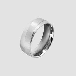 Adelia&acute;s ADELIA ́S Herren Fingerring "Herren Ring aus Edelstahl", 66, Edelstahl, silber, Edelstahl, Fingerringe