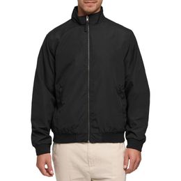 INDICODE Herren Bomberjacke "INCatall"schwarz, Gr. S, unifarben, Web, Obermaterial: 100% Polyester, Jacken