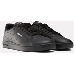 Reebok CLASSIC Damen Sneaker "COURT CLEAN", Gr. 36,5, schwarz, Synthetik, Schuhe