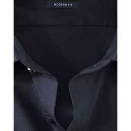 OLYMP Herren Businesshemd "Luxor modern fit", blau, Gr. 43, Web, Obermaterial: 100% Baumwolle, Hemden
