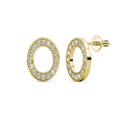 Rougemont Jewellery Earrings 'Minimalistische' female Gold size One Size