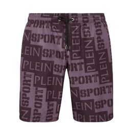 Plein Sport Herren Badeshorts "Shorts", schwarz, Gr. S, Obermaterial: 100% Polyester, Badehosen