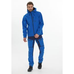 WHISTLER Herren Outdoorjacke "Seymour", blau, Gr. XXXL, unifarben, 90% Nylon, 10% Elasthan, Jacken, mit 15.000 mm Wassers&auml;ule