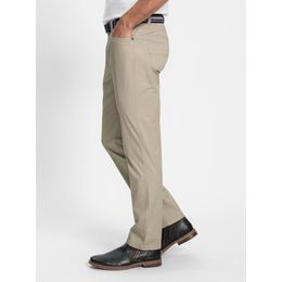 Br&uuml;hl BR&Uuml;HL Herren 5-Pocket-Hose, beige, Gr. 31, unifarben, 98% Baumwolle, 2% Elasthan, Hosen