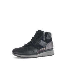 Gabor Damen Sneaker "Sneaker high", Gr. 38,5schwarz, Schuhe