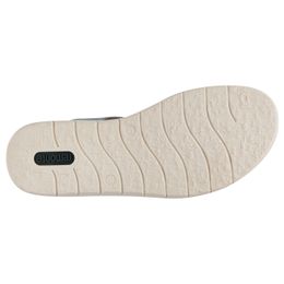 Remonte Damen Riemchensandale, Gr. 42, blau, Lederimitat, Schuhe, Keilabsatz, Sommerschuh, Sandalette mit herausnehmbarer Softeinlage