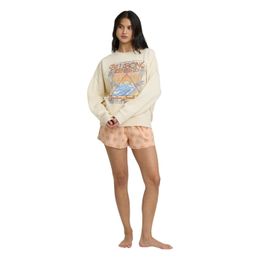 Billabong Damen Sweatshirt "Echo"winter wei&szlig;, Gr. S, Obermaterial: 80% Baumwolle, 20% Polyester., Sweatshirts