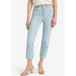 Levi's LEVI'S Damen 7/8-Jeans "501 Crop", blau, Gr. 25, Denim/Jeans, Obermaterial: 99% Baumwolle, 1% Elasthan, Jeans, 501 Collection, 5-Pocket-Style