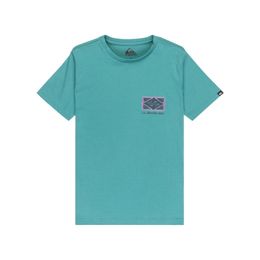 Quiksilver Jungen T-Shirt "Evo Crisis"deep sea, Gr. 16, Obermaterial: 100% Walkfrottier;, Shirts