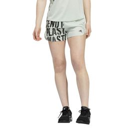 Adidas End Plastic Waste Graphic Short Damen