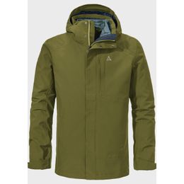 Sch&ouml;ffel SCH&Ouml;FFEL Herren Doppeljacke "3in1 Jacket Auerspitz M", braun, Gr. 48, Aussenjacke Oberstoff : 100% Polyester (Membran: Polyurethan) Futter Rumpf