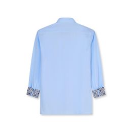 OLYMP Herren Businesshemd "OLYMP Luxor, Comfort Fit, New Kent"bleu, Gr. 39, 100% Baumwolle, Hemden