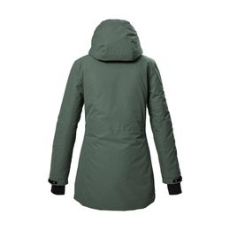Killtec Damen Parka "KOW 93 WMN PKR", grau, Gr. 48, Obermaterial: 100% Polyester.Futter: 100% Polyamid.F&uuml;llung: 100% Polyester, Jacken, Wasser- und