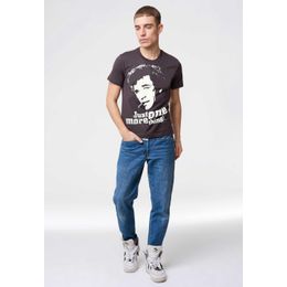 logoshirt Herren T-Shirt "Columbo - Just One More Thing", grau, Gr. M, bedruckt, 100% Baumwolle, Shirts, mit coolem Print
