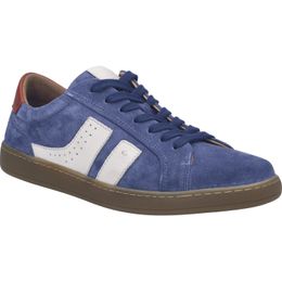 Josef Seibel Herren Sneaker "Lio 07, shark-multi", Gr. 41, grau, Obermaterial: 100% Rindsleder Leather cow., Schuhe