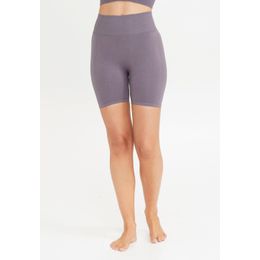 ENDURANCE ATHLECIA ATHLECIA Damen Funktionstights "Nagar", lila, Gr. L, unifarben, 83% Nylon, 16% Elasthan, 1% Polyester, Hosen, mit hohem Bund