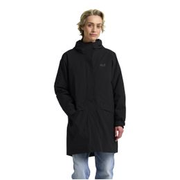 Jack Wolfskin Damen 3-in-1-Funktionsmantel "WINTERDUNE 3IN1 COAT W", schwarz, Gr. L, Obermaterial: 100% Polyester. Futter: 100% Polyester.