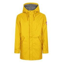 Derbe Herren Regenjacke "Trekholm", gelb, Gr. M, Obermaterial: 100% Polyester. Futtermaterial: 100% Polyester, Jacken, wasserabweisend, Innentasche,
