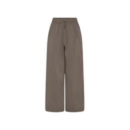 Chinohose "Girlfriend Collective Trouser Amy", Damen, Gr. L, Normalgr&ouml;&szlig;en, falcon, Obermaterial: 100% Polyester, Girlfriend Collective, Hosen Chinohose