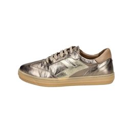 Andrea Conti Damen Sneaker "Andrea Conti Sneaker Leder", Gr. 40, gold, Leder, Schuhe