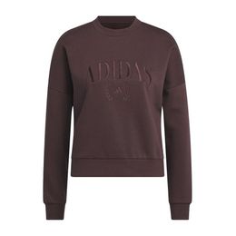 adidas Sportswear Athletic Sweatshirt 'Cozy Holiday' female Brown size M